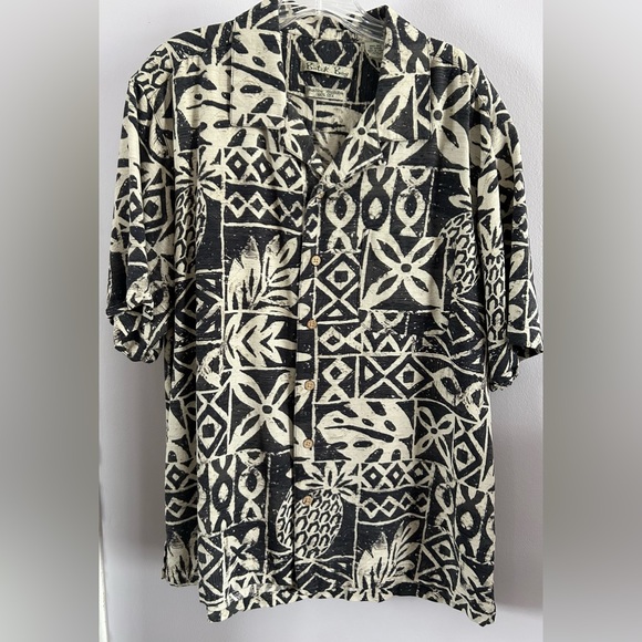 batik bay | Shirts | Batik Bay Silk Shirt Size L | Poshmark